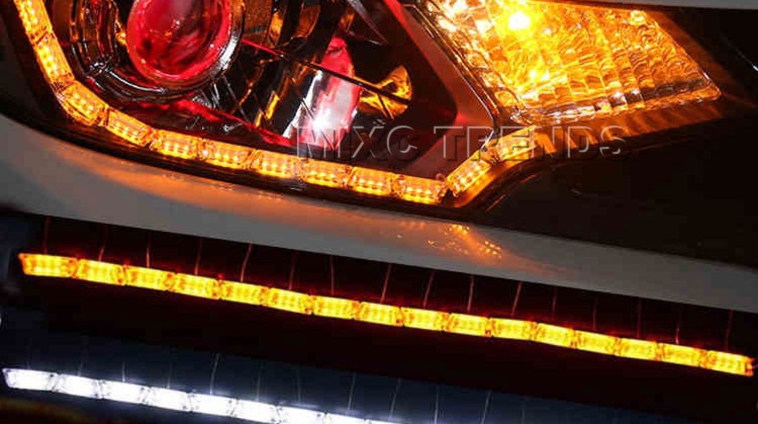 Lumini de zi drl flexibile cu semnalizare led #41841801 Lumini de zi drl flexibile cu semnalizare led #41841801